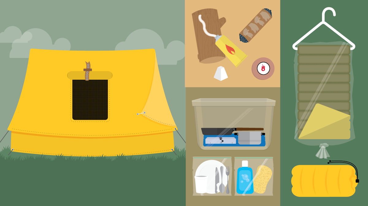 Camping Packing Lists and Tips For The Family Trip | Fix.com