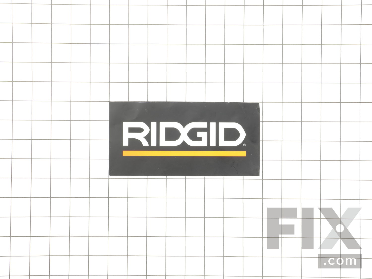 OEM Ridgid Table Saw Logo Label [080035003902] | Ships Today | Fix.com