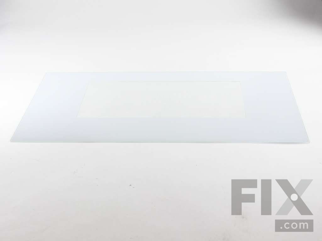 OEM Whirlpool WPW10409945 Outer Door Glass - White - Fix.com