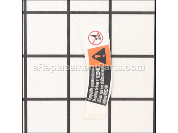 OEM Ridgid 940221158 Warning Label - Fix.com