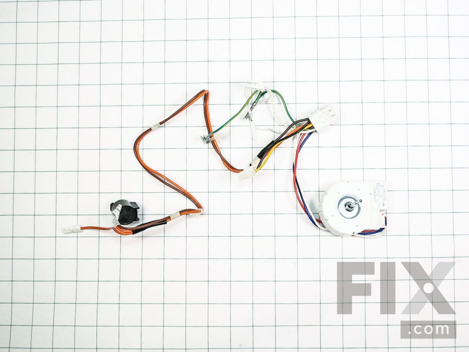OEM Whirlpool W11452196 Evaporator Motor - Fix.com